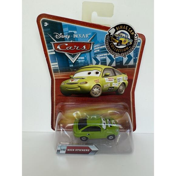 Disney | Toys | Nib Disney Cars Final Lap Collection 42 Nick Stickers ...